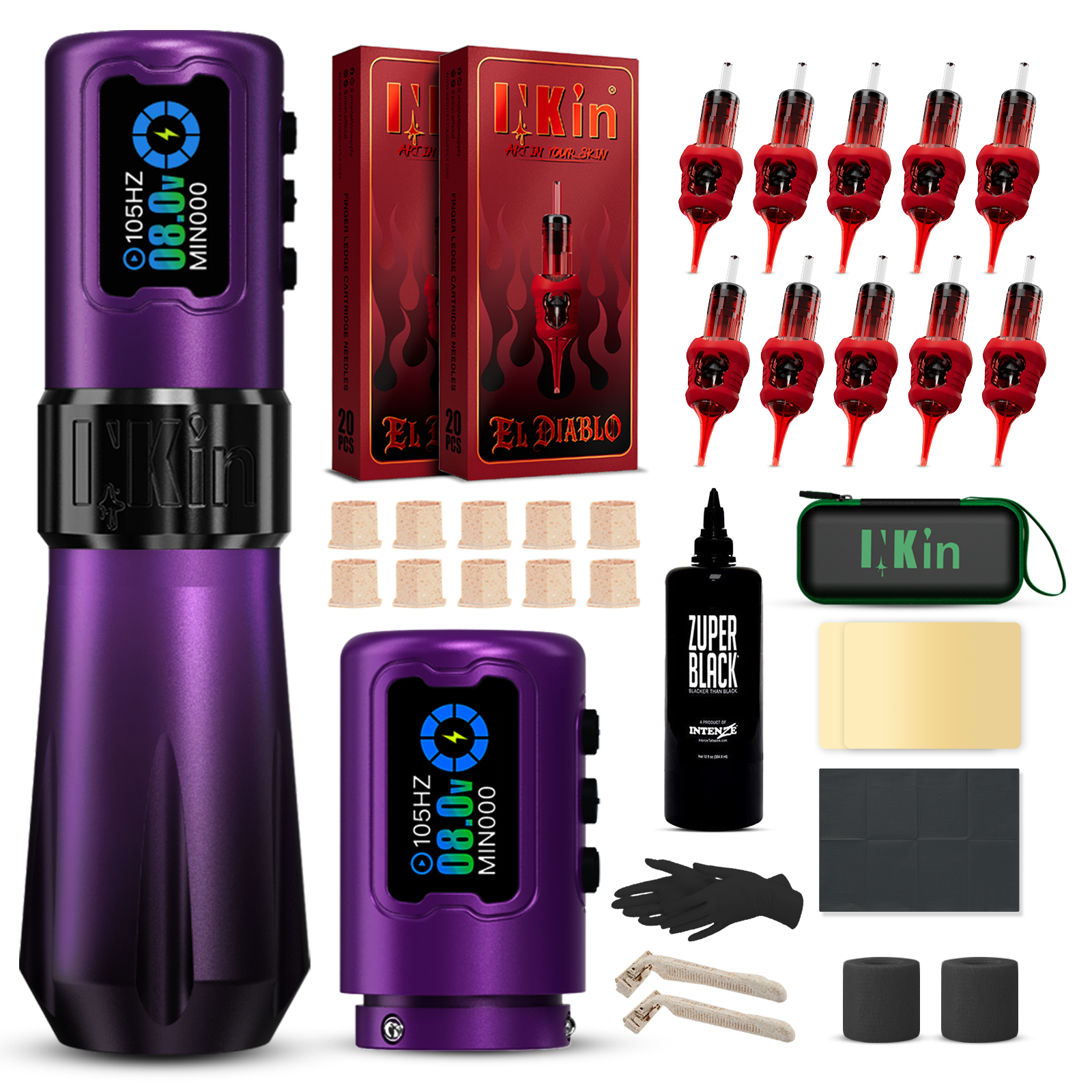 Direct Drive Tattoo Machine Kit - INKin Rampage – INKin Tattoo Supply